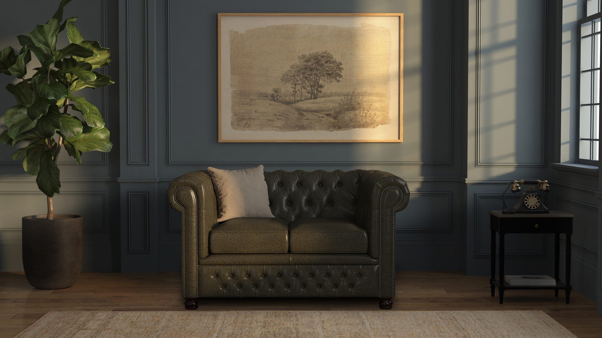 Morf Burnley Chesterfield Sofa – Springvale Leather