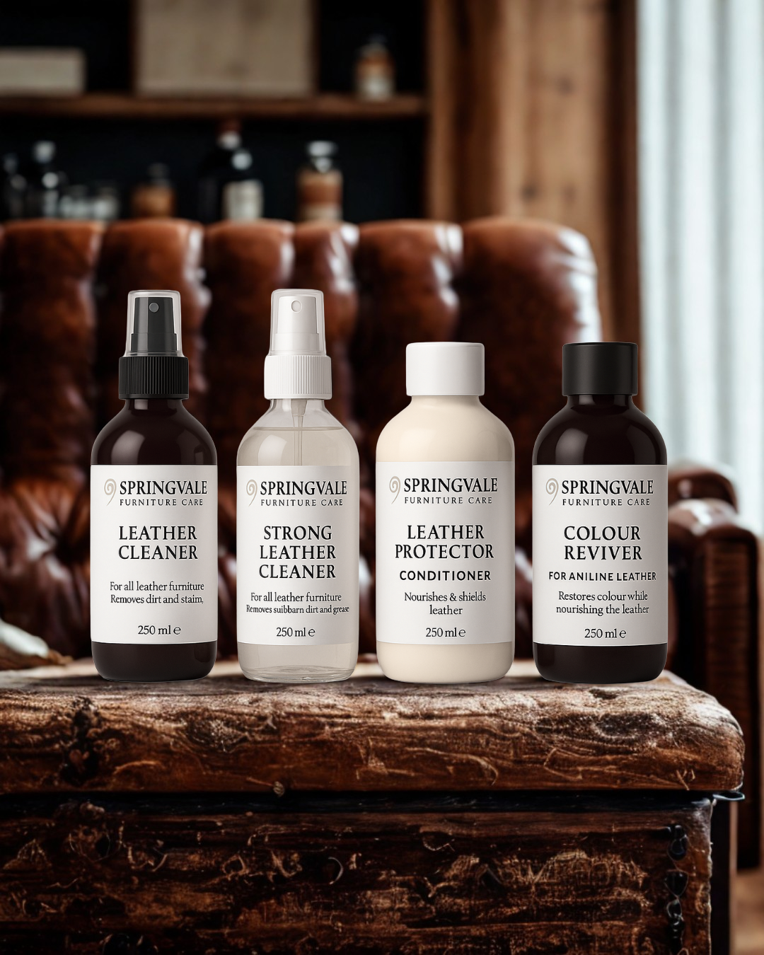 Luxury Leather Cleaning Products Bundle | Leather Cleaners – Springvale Leather