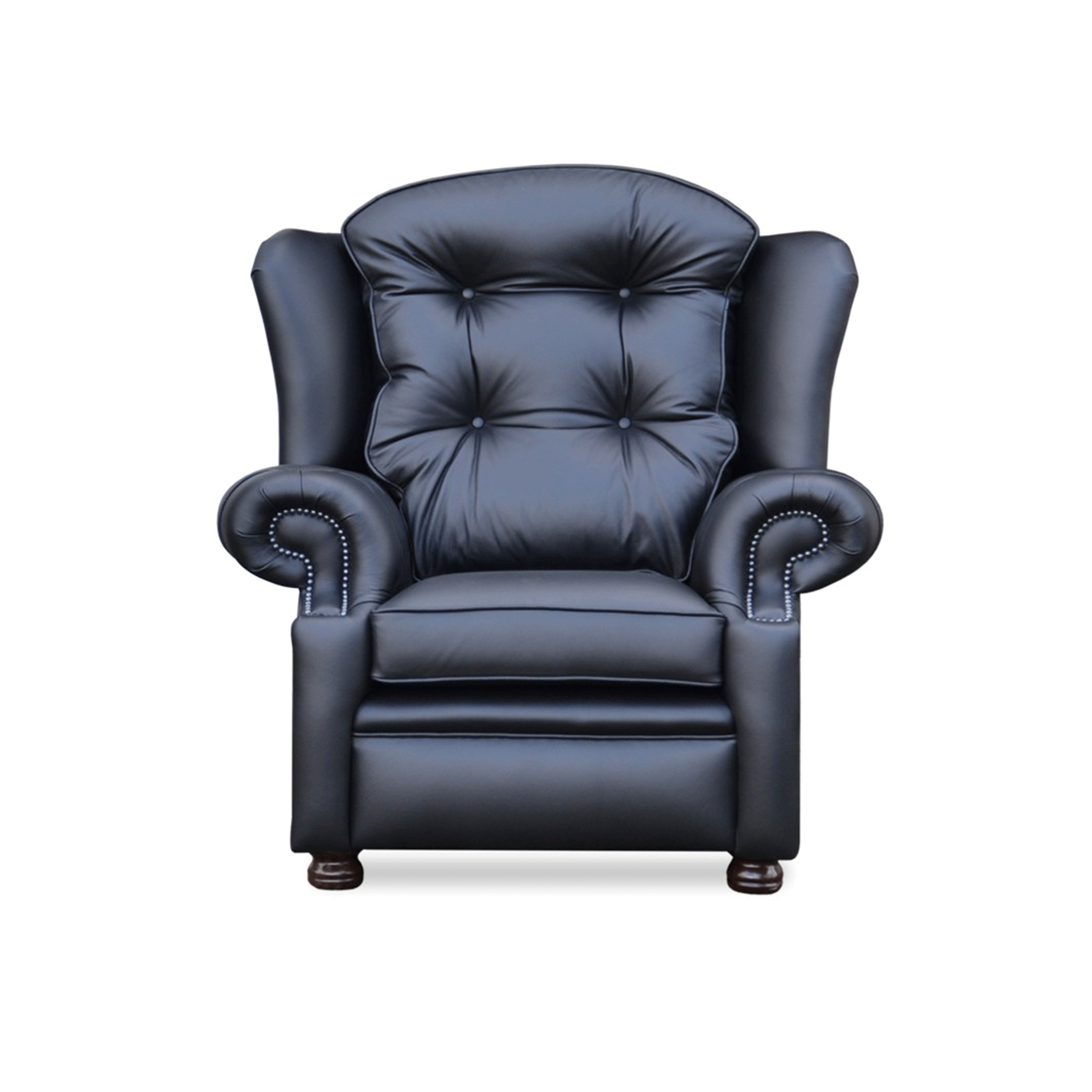 Suzanne Chesterfield Armchair, Custom Builder | Springvale Furniture – Springvale Leather