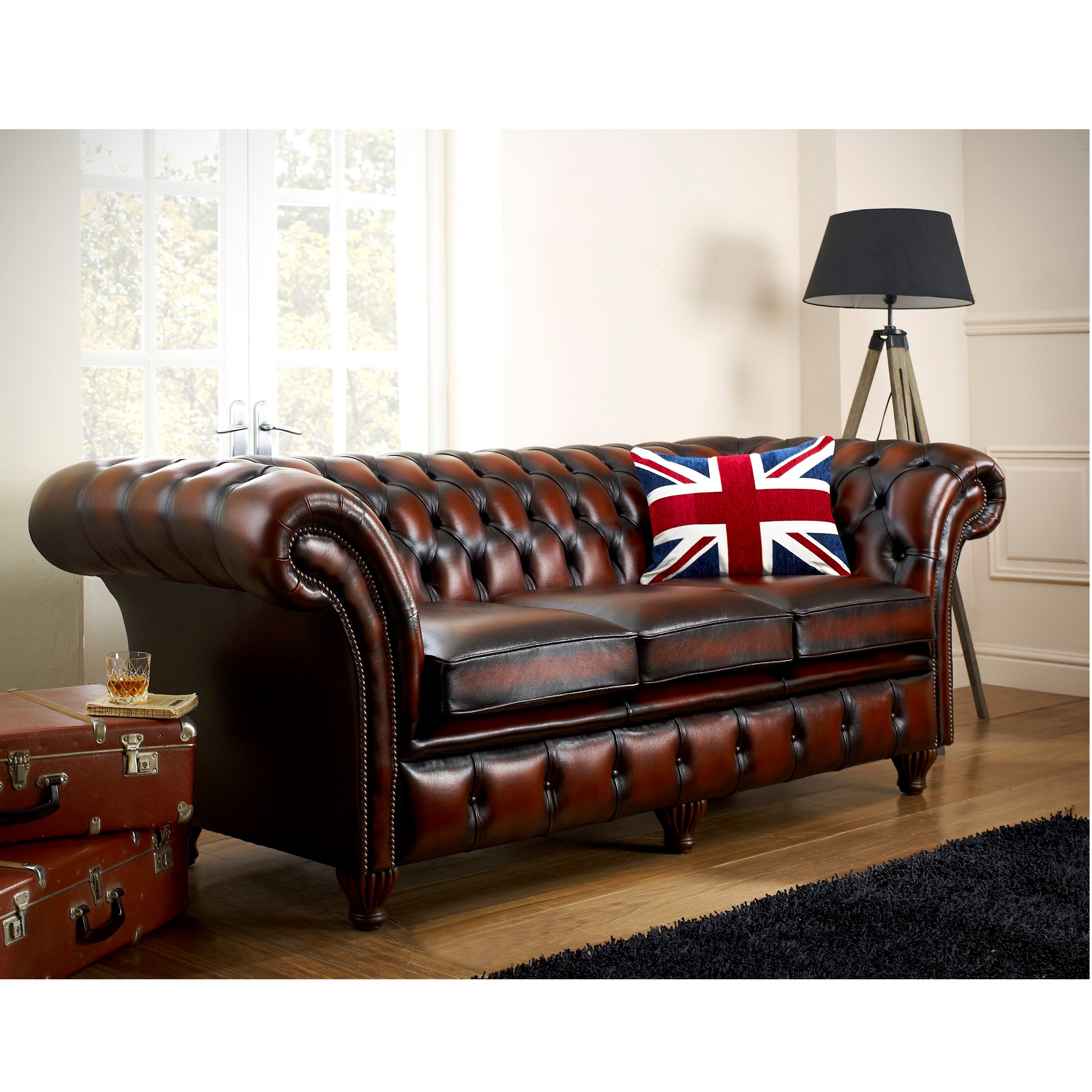 Chelsea Chesterfield Sofa, Custom Builder | Springvale Furniture ...