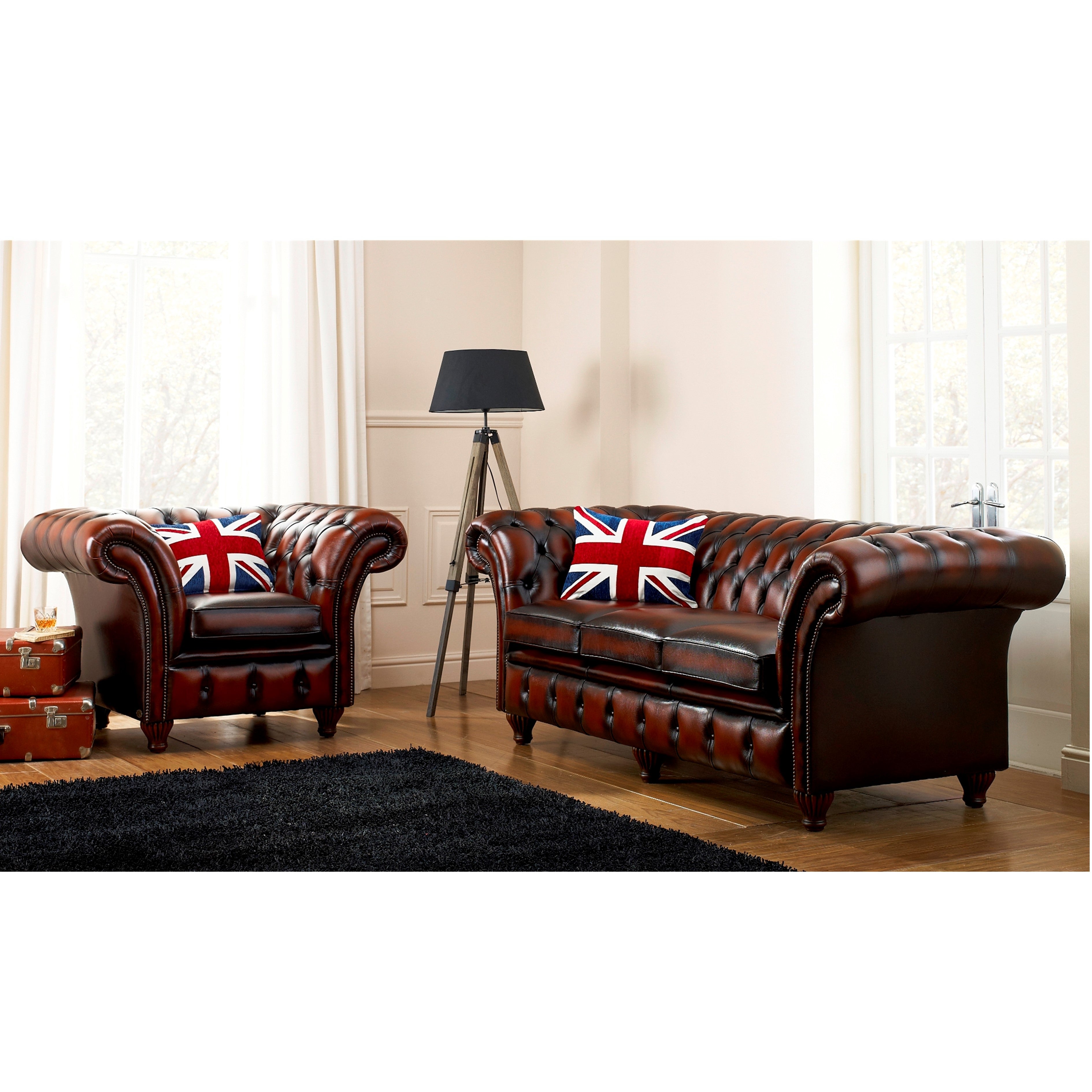 Chelsea Chesterfield Sofa, Custom Builder | Springvale Furniture ...