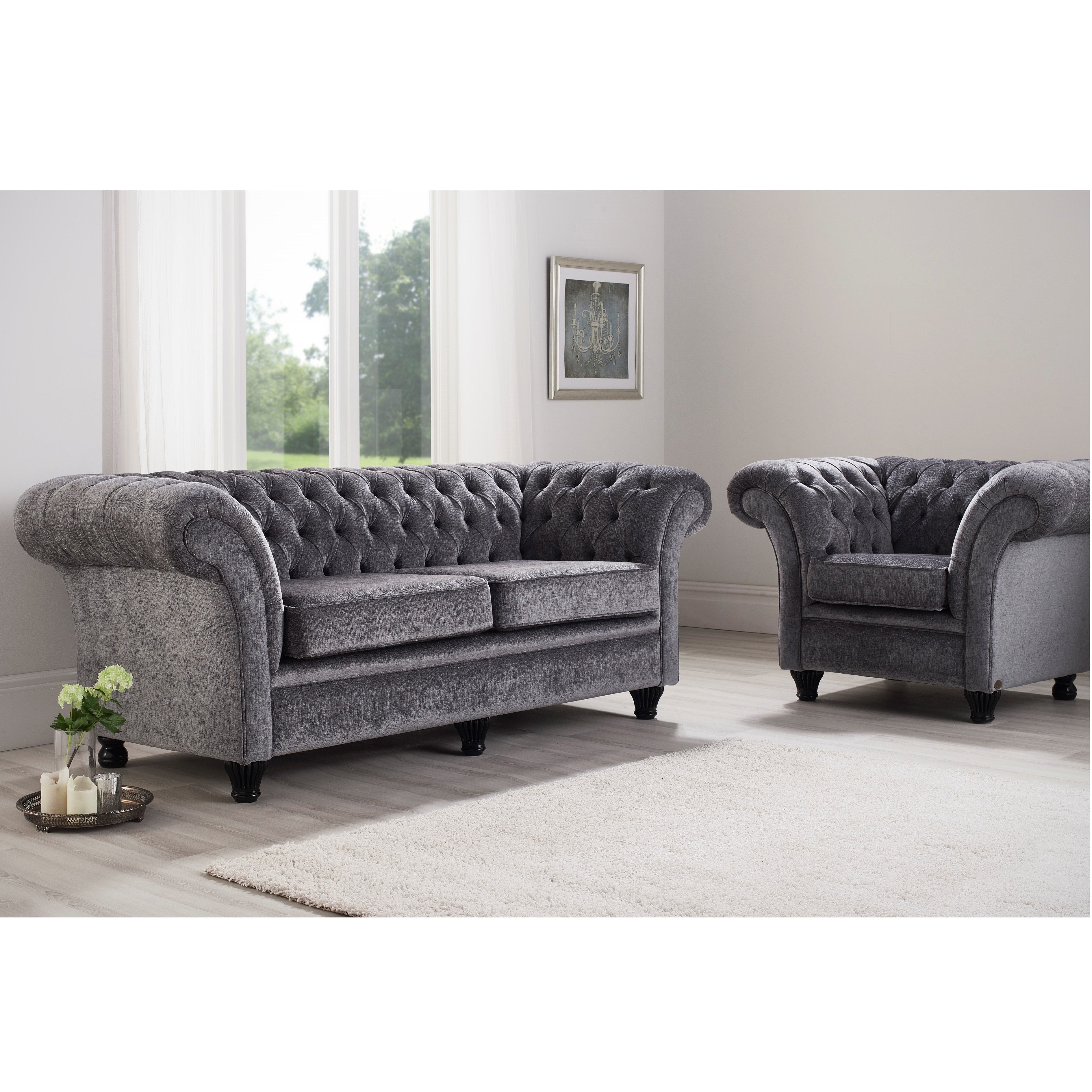 Chelsea Chesterfield Sofa, Custom Builder | Springvale Furniture ...