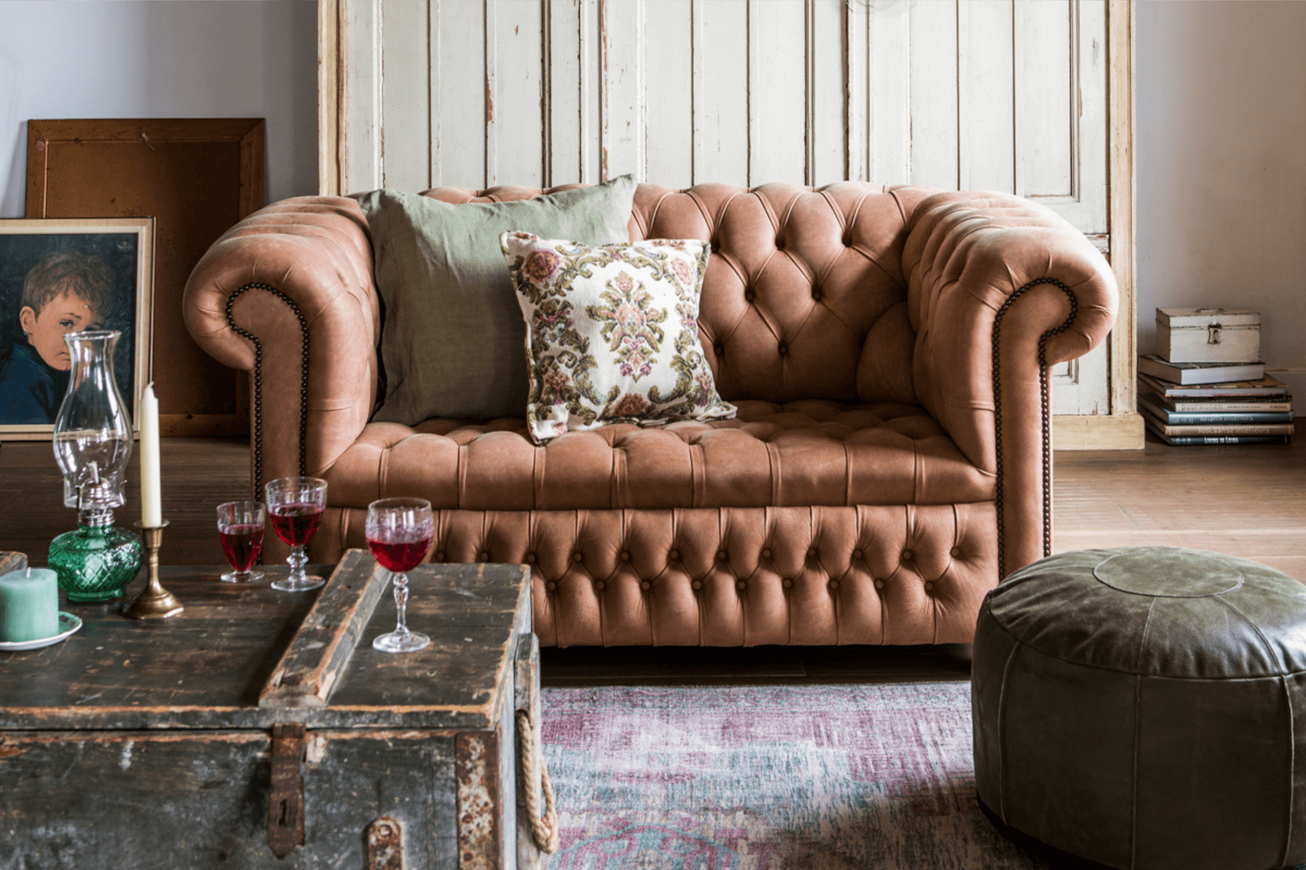 Rossendale Chesterfield Sofa, Custom Builder | Springvale Furniture ...