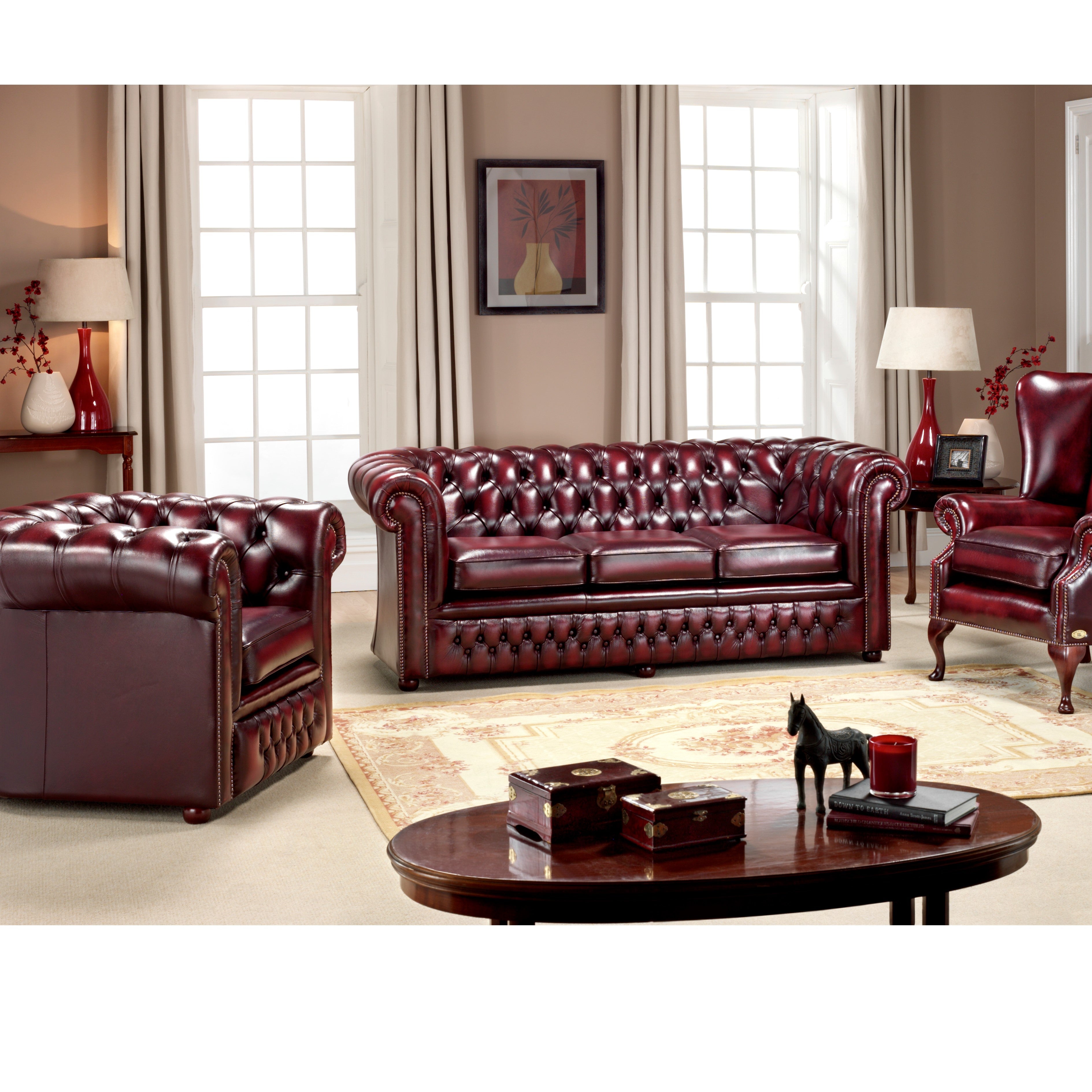Burnley Chesterfield Sofa, Custom Builder | Springvale Furniture ...