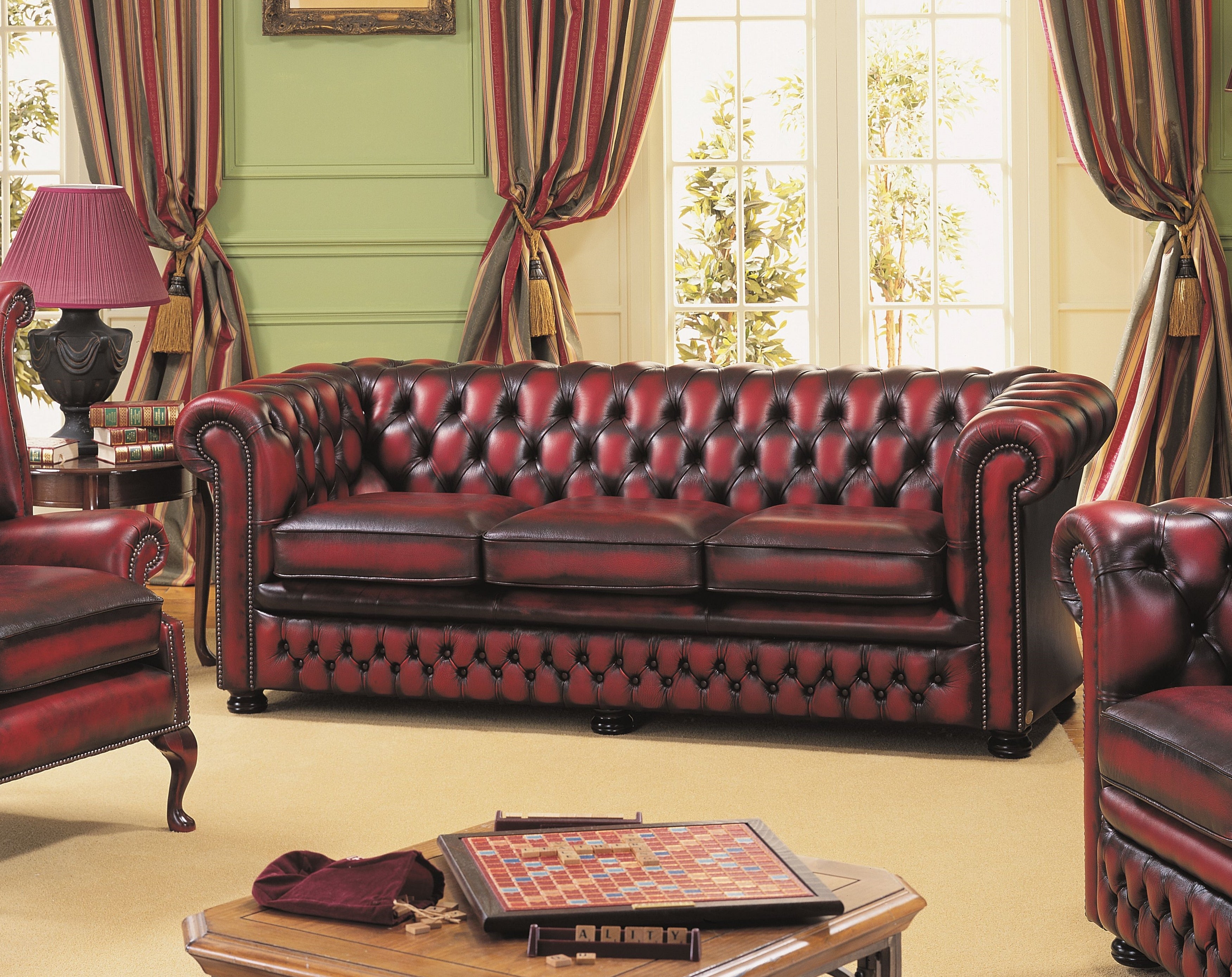 Rossendale Chesterfield Sofa, Custom Builder | Springvale Furniture ...